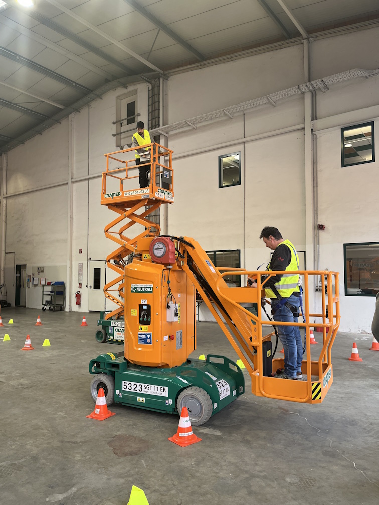 IPAF-Schulung für Bediener von Arbeitsbühnen