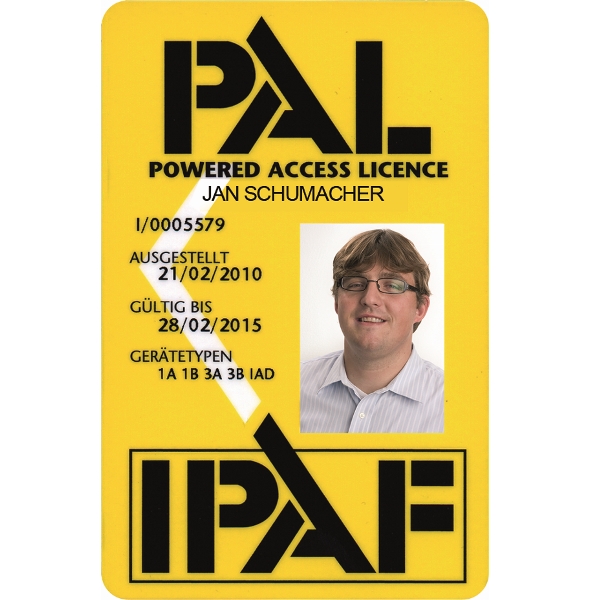 Szkolenie IPAF dla operatorów platform roboczych